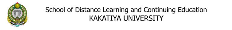 KAKATIYA UNIVERSITY DISTANCE EDUCATION